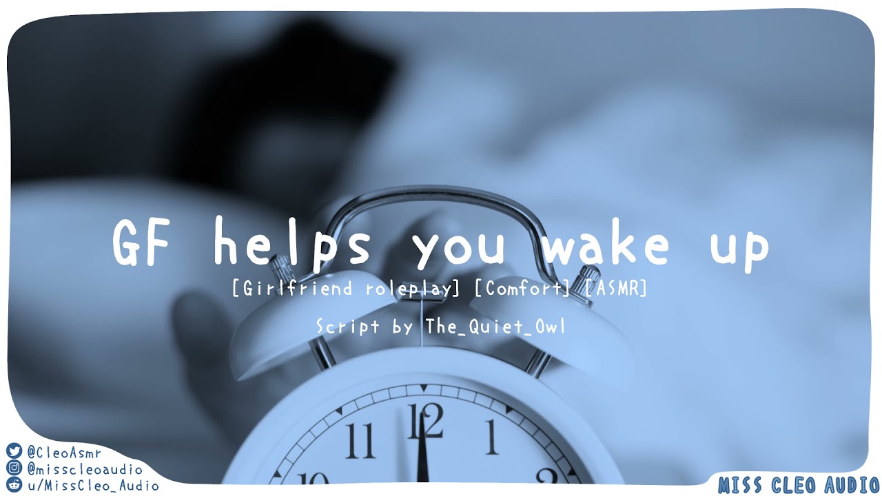 ASMR: GF helps you wake up [Girlfriend roleplay] [5 more minutes] [lay ...