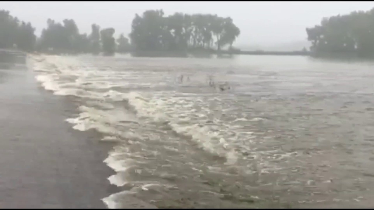 Flooding in Madison, SD. September 11, 2019 - YouTube