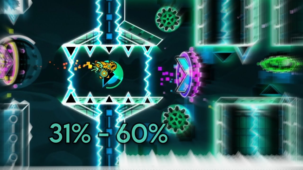 Geometry Dash: Extreme Demon Deception Dive 31% - 60% On Mobile - YouTube