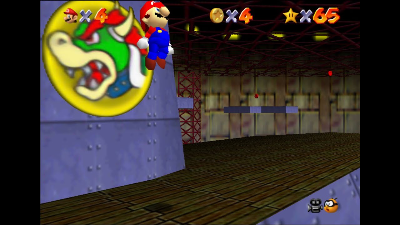 Super Mario 64 - Episode 14 : Bowser live in a lava submarine - YouTube