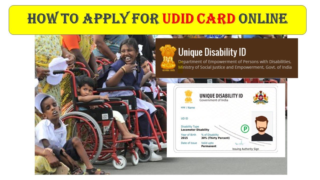 How to Apply for UDID Card Online | UDID Card Online Application - YouTube