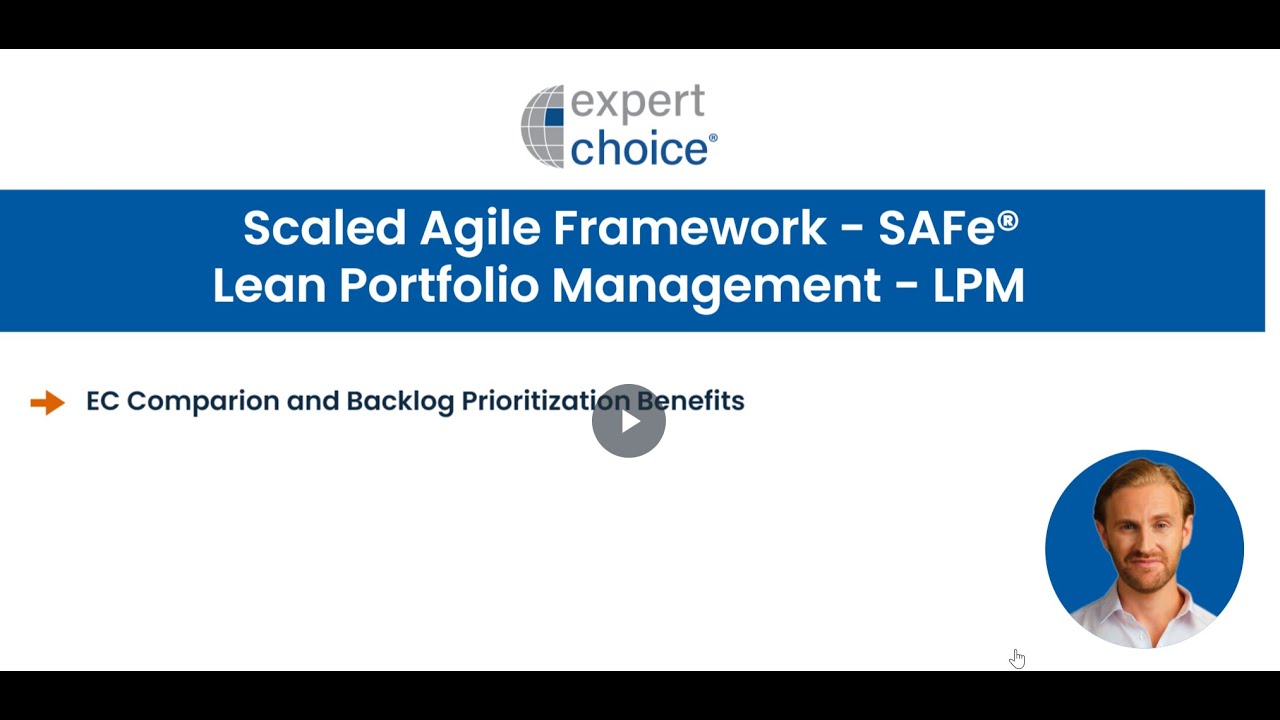 Master Agile Backlog Prioritization with Expert Choice Comparion - YouTube