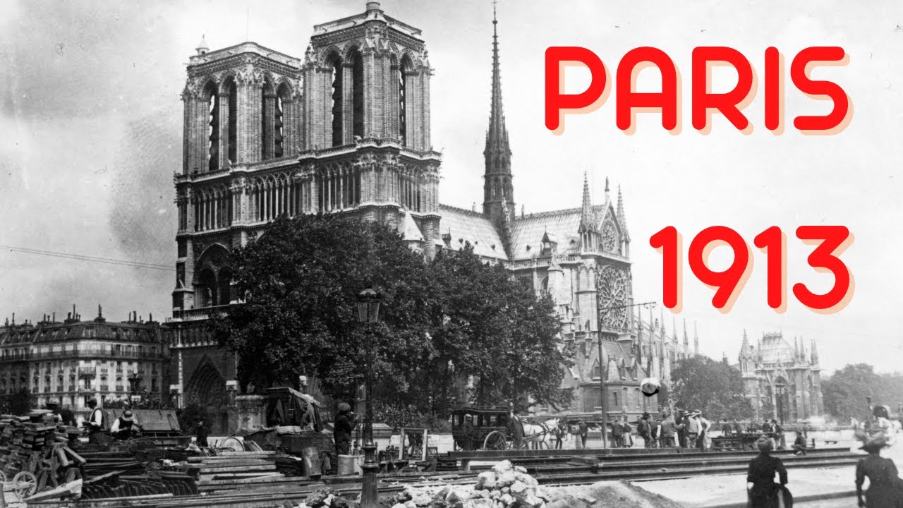 PARIS 1913-1927 (巴黎, पेरिस, París, Париж, باريس) - YouTube