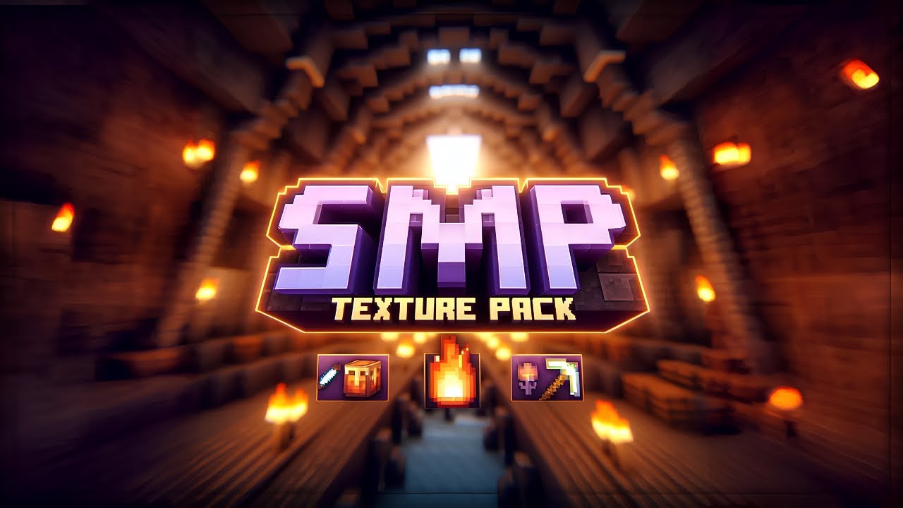Best SMP Texture Pack for MCPE. - YouTube