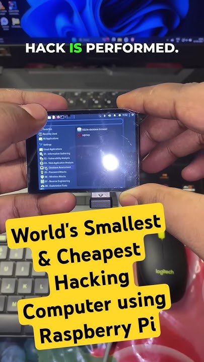 World's Smallest & Cheapest Hacking Computer using Raspberry Pi #shorts#gadgets #tech #rpizero ...