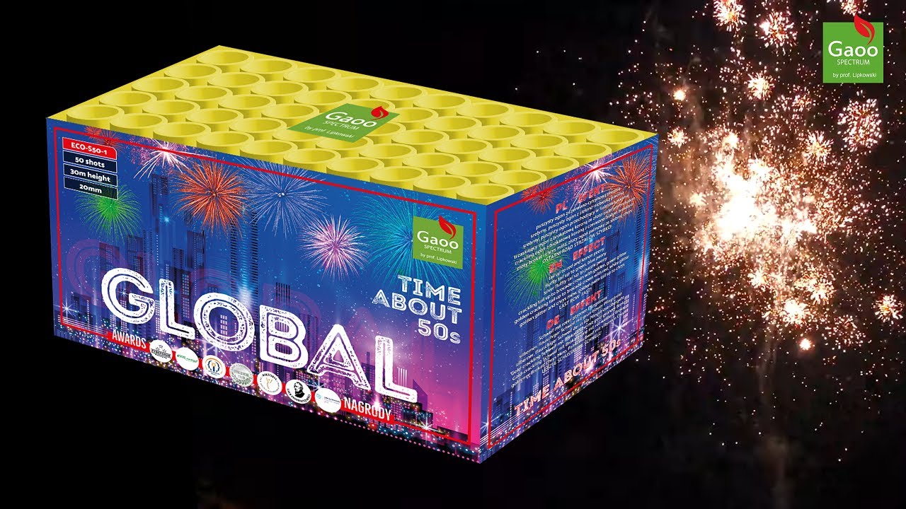 GLOBAL 50shots 20mm ECO-S50-1 [BATCH 2022] - YouTube