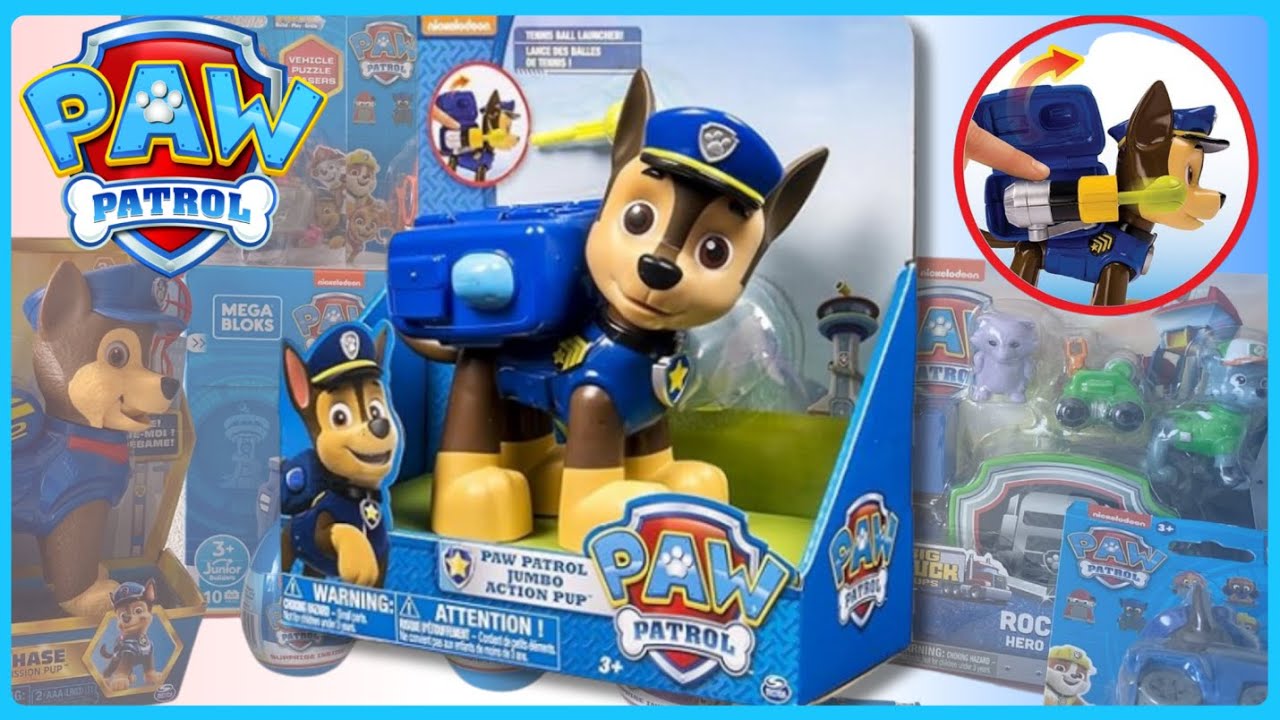 Paw Patrol Toys Unboxing Collection | CHASE Action Pup Toy | Paw Patrol ...