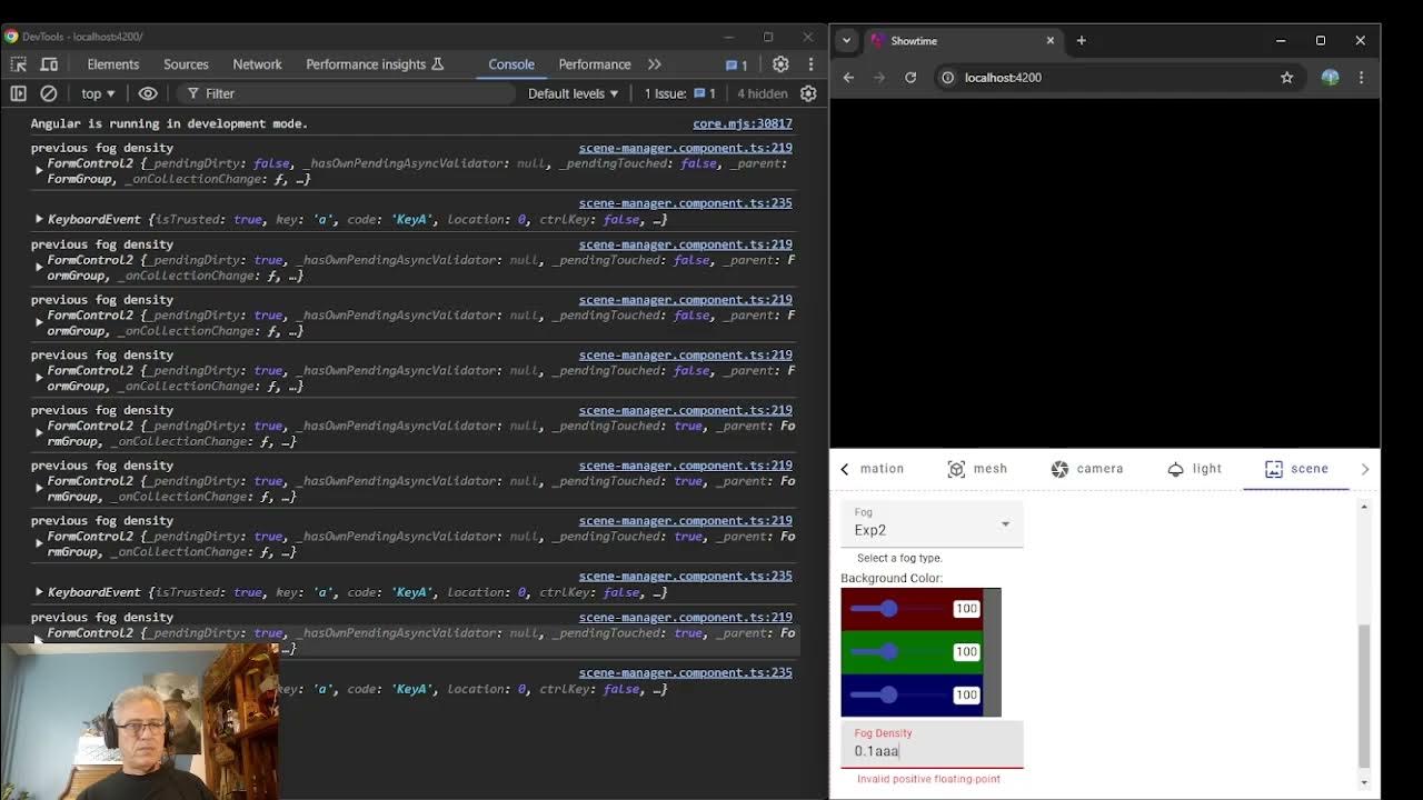 Angular/ThreeJS - Video 284 previous value - YouTube