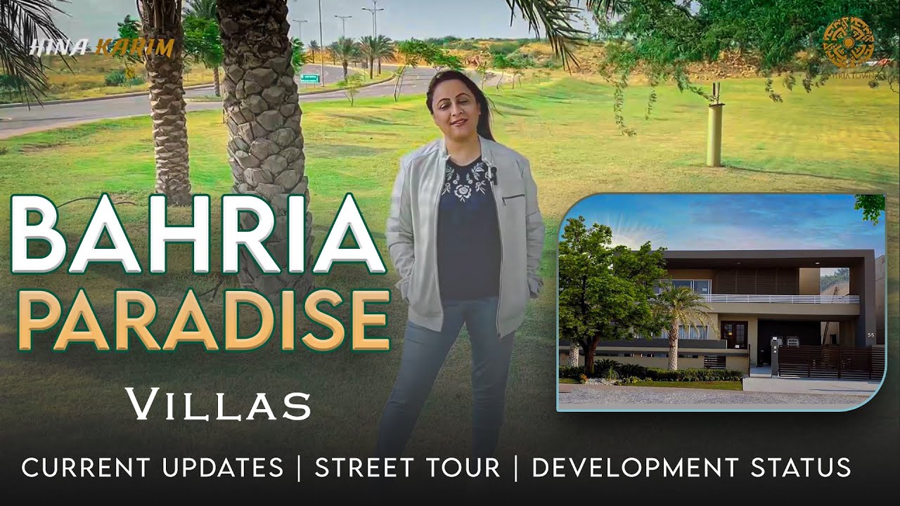 Bahria Paradise Current Updates | Street Tour | Development Status ...