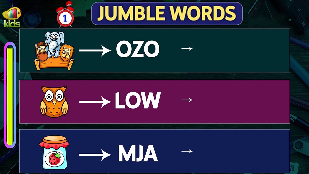 Jumbled Words Arrange The Jumbled Words To Correct Word Preschool jumbled-words-arrange-the-jumbled-words-to-correct-word-preschool