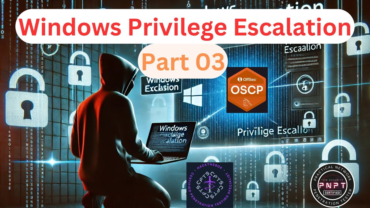 Windows Privilege Escalation For OSCP-CPTS-PNPT Part 03 | TCRSecurity ...