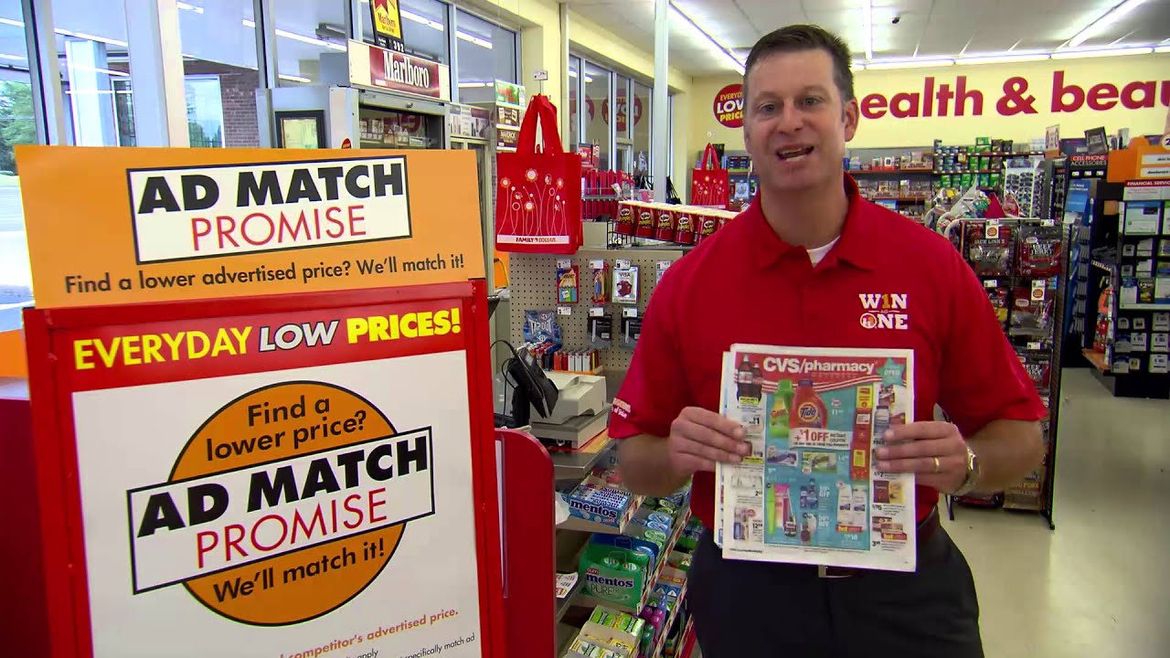Family Dollar: Ad Match Campaign - YouTube