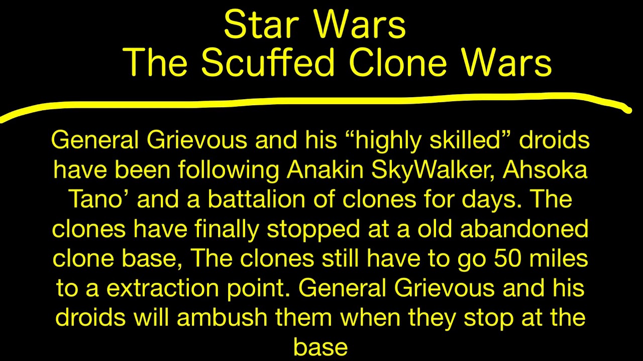 Lego Star Wars The Scuffed Clone Wars. S1-E1. - YouTube