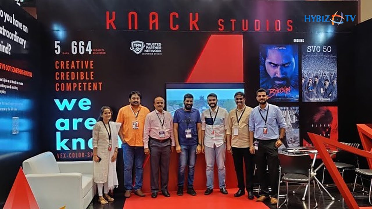 Harish Ram - Knack Studios | India Joy 2022 | Post Production Studio | Hybiz tv - YouTube