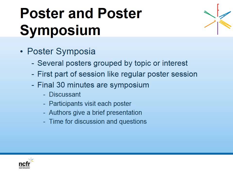 Webcast on Conference Session Formats - Poster Symposium sessions - YouTube