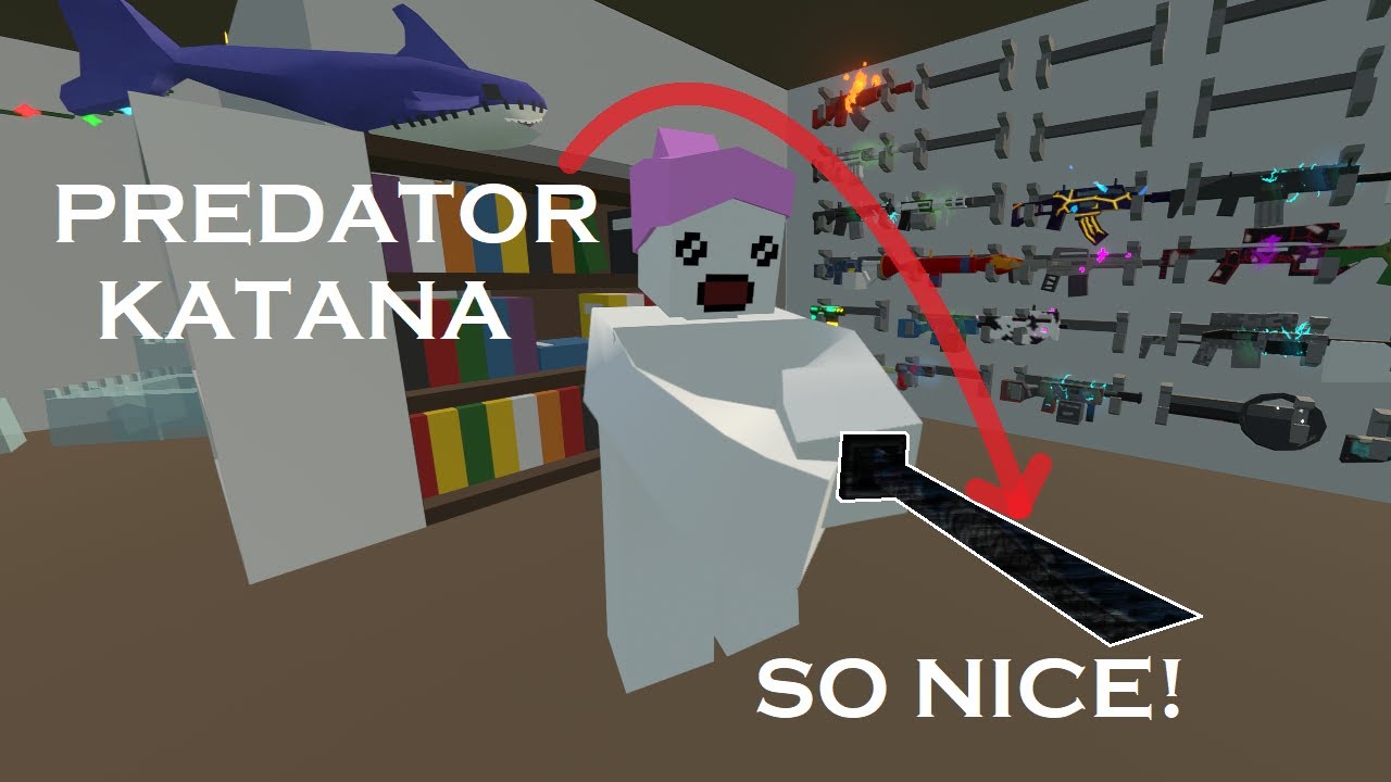 Predator Katana | Unturned Item Showcase - YouTube