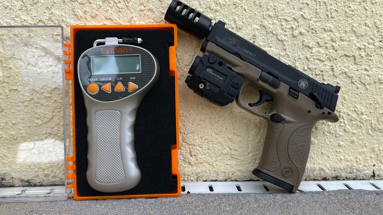 Trigger Test on the Smith & Wesson .22LR Compact Suppressor Ready ...