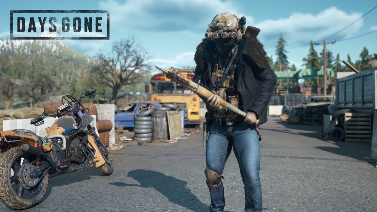 DAYS GONE - HOUND WOLF SQUAD CANINE MOD! - YouTube