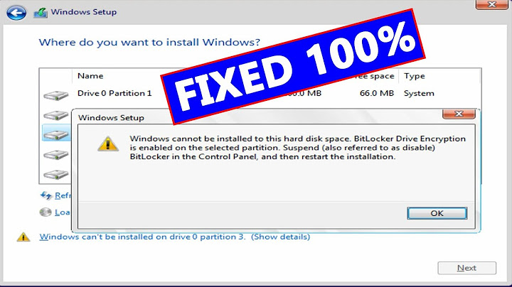 Bitlocker Drive Encryption Windows 10 Là Gì