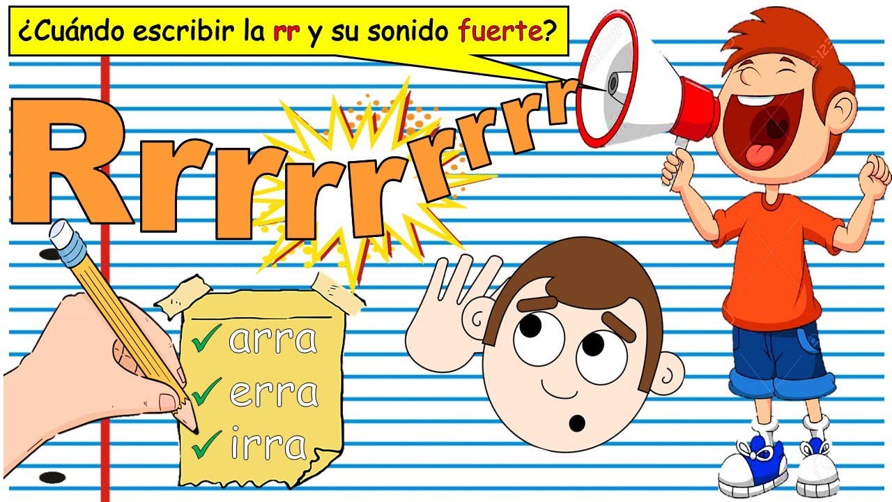 Aprende la consonante "R" y su sonido fuerte |Aprende a leer y escribir ...