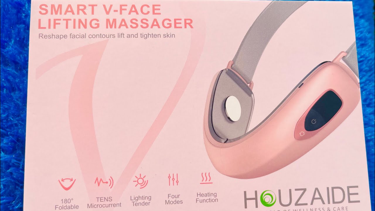 Chin V-Line Up Lift Belt Machine LED Photon Therapy Slim Vibration ...