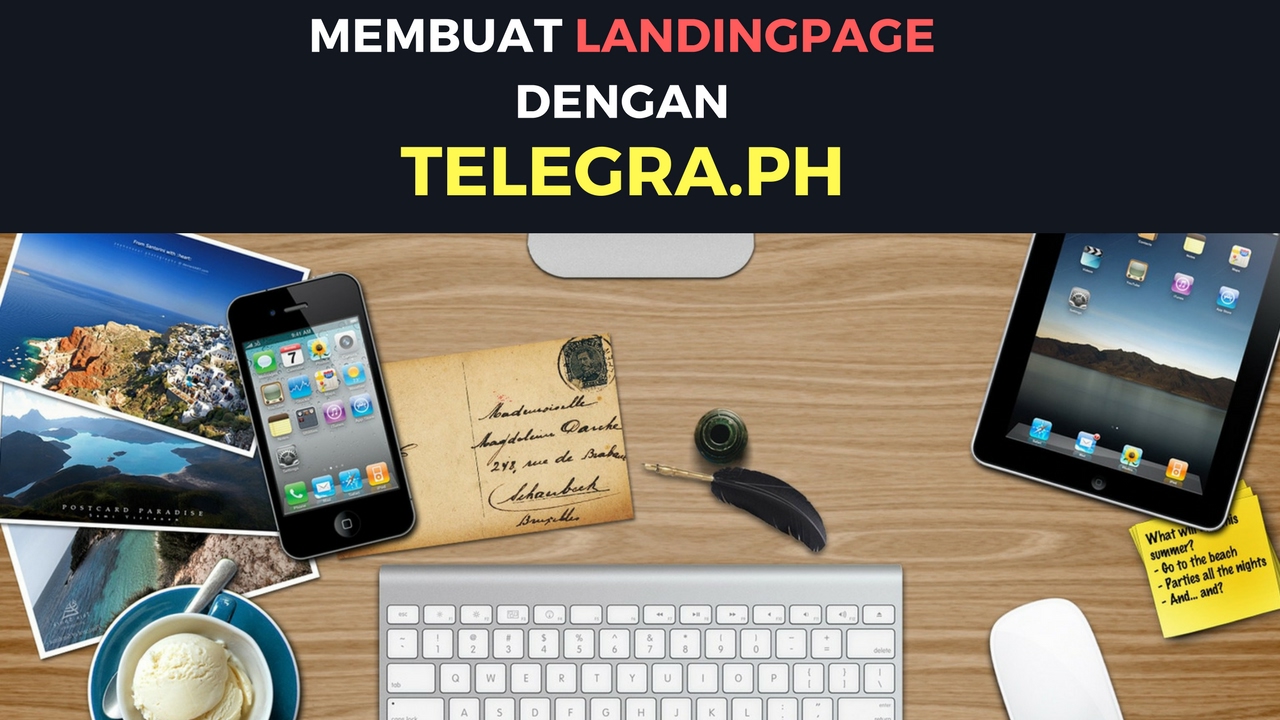 Membuat Landingpage dengan Telegra.ph Part 1 - YouTube