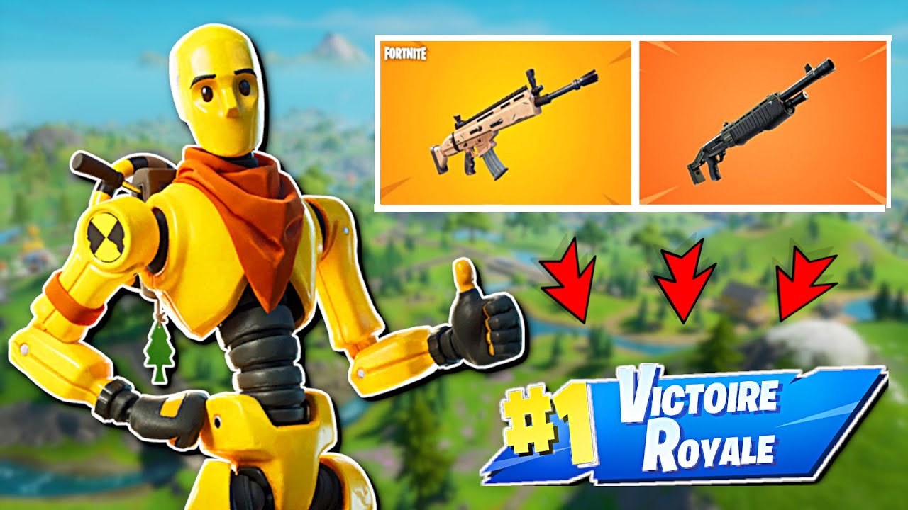 COMMENT AVOIR LE SPAS 12 ET LA SCAR LEGENDAIRE SUR FORTNITE SAISON 6 ...