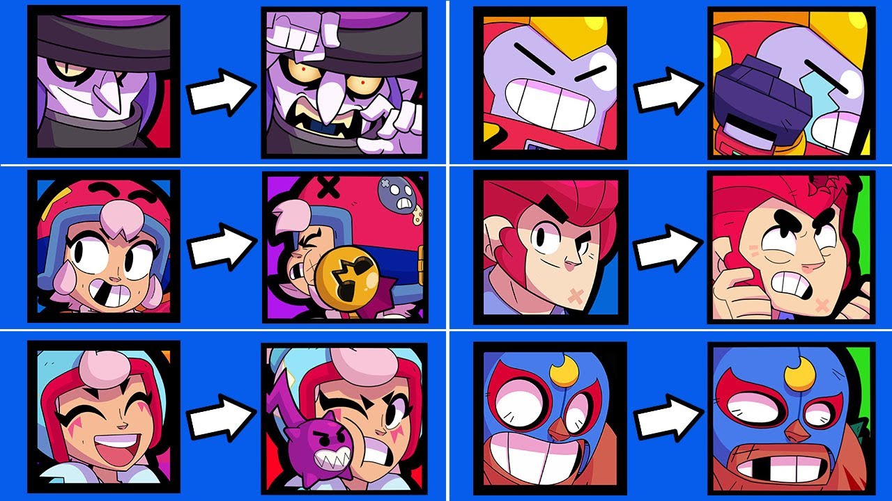 Defeat, Game Over & Losing Brawlers Icons | Brawl Stars Concept - YouTube