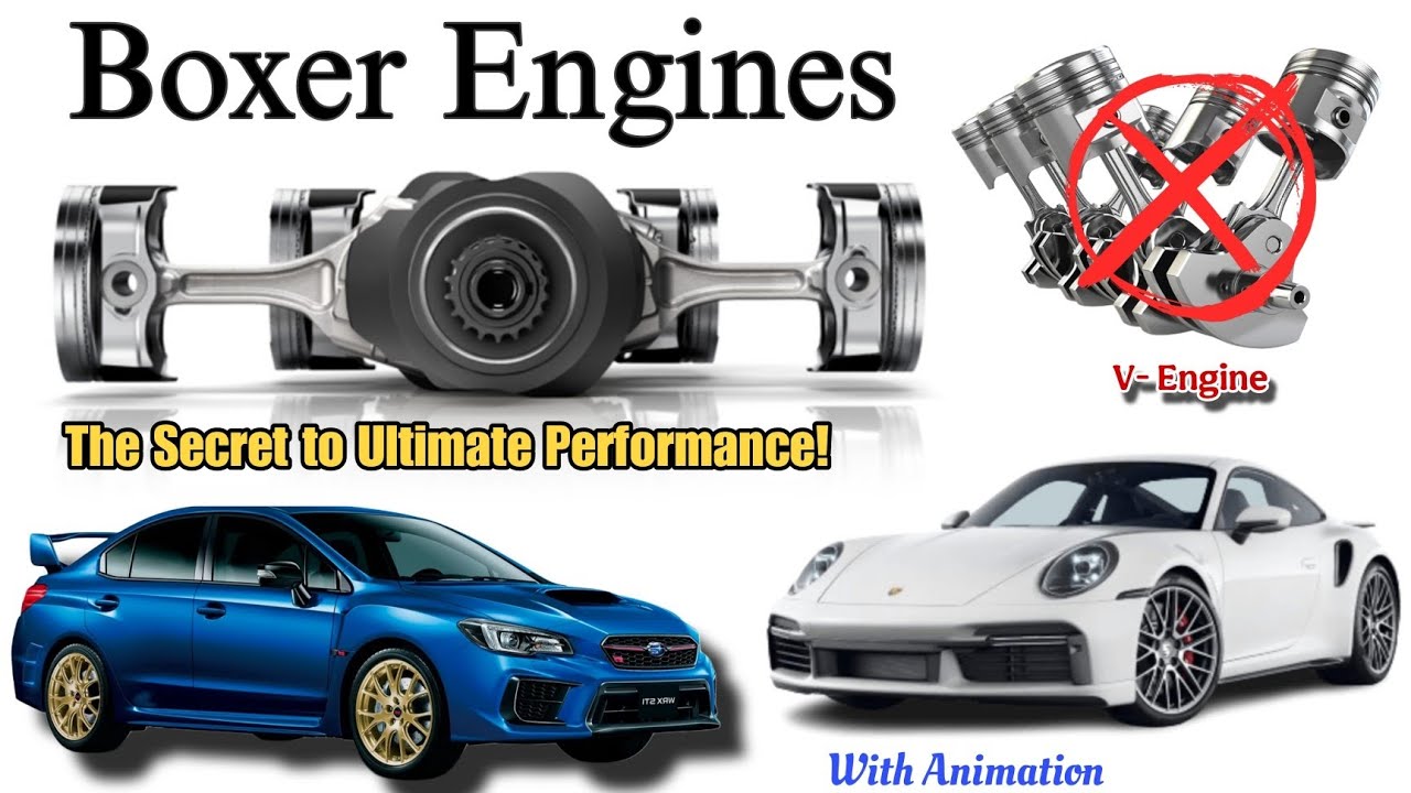 Boxer Engines: The Secret Behind Legendary Performance Vehicles from ...