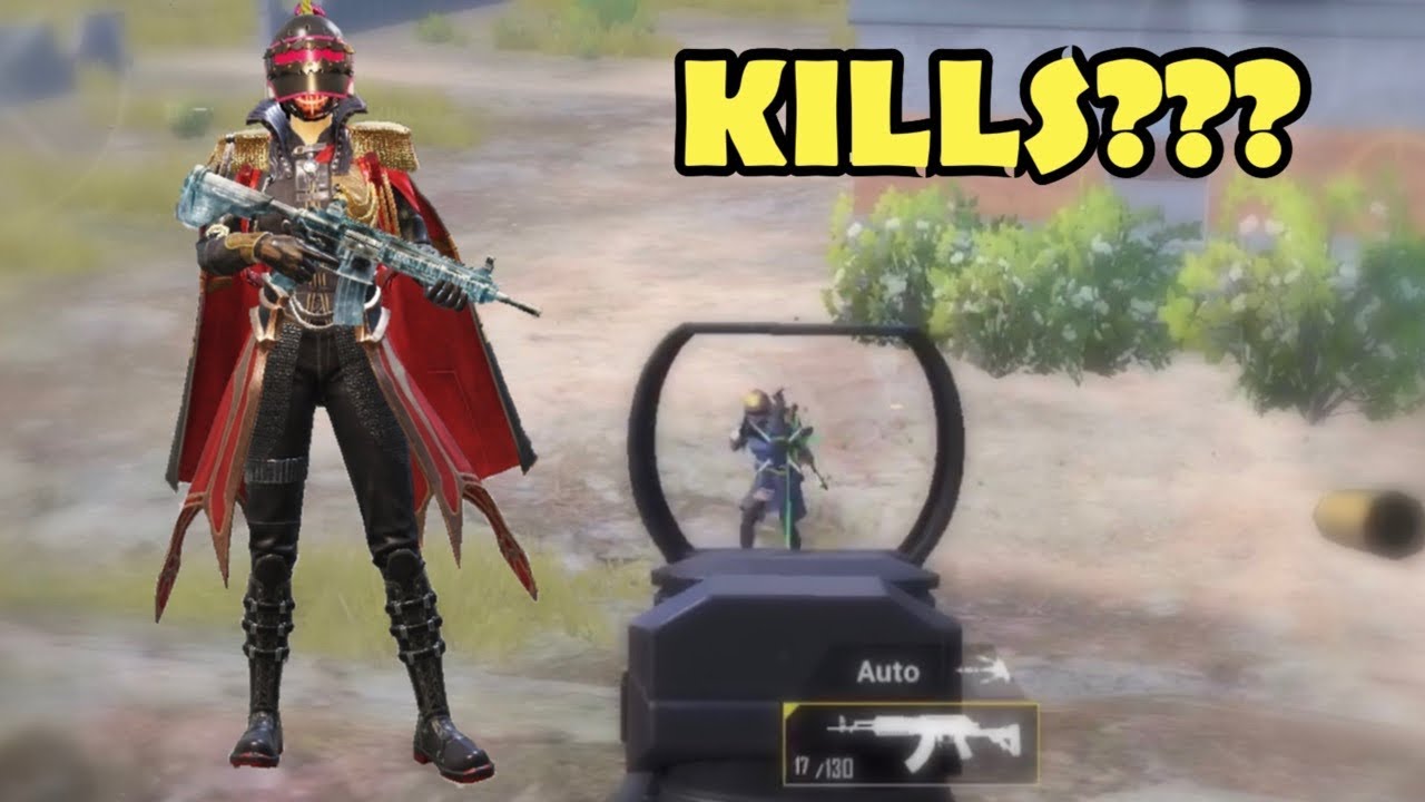 PLAYING WITH RED COMMANDER SET | PUBG MOBILE - YouTube