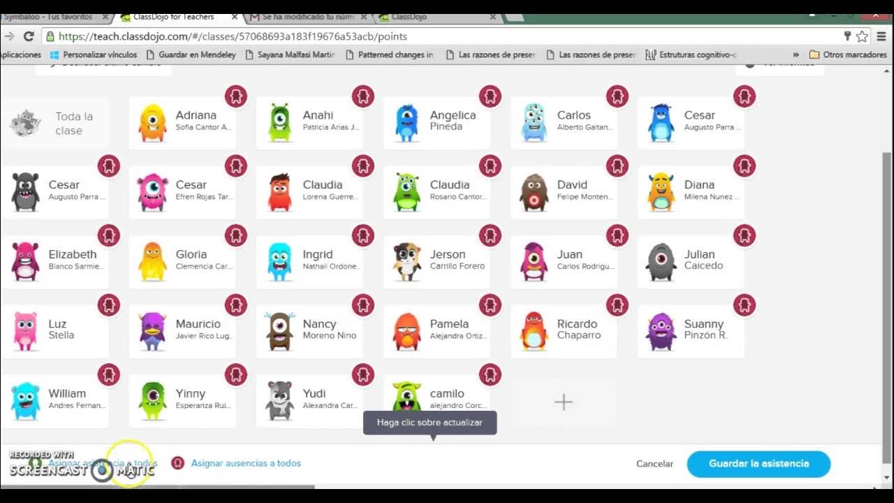 TUTORIAL CLASE CLASS DOJO - YouTube