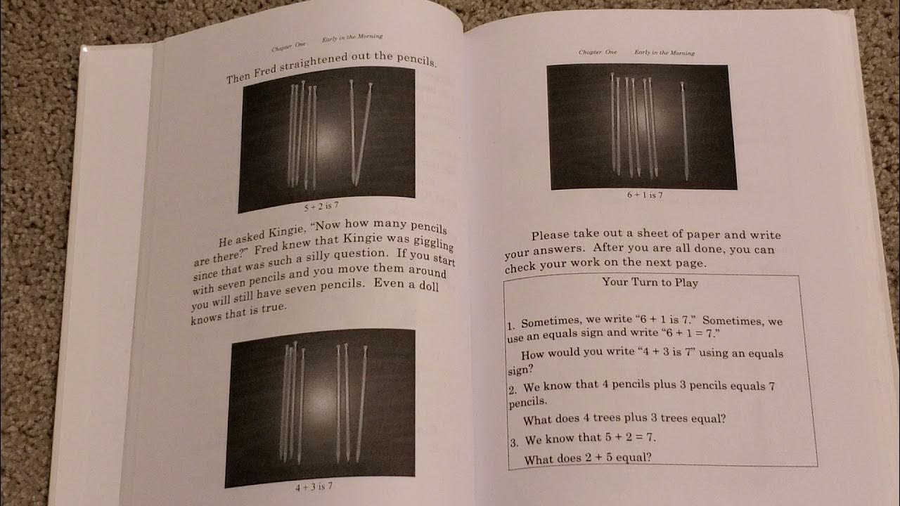 Life of Fred Apples Chapter 1 read aloud - YouTube