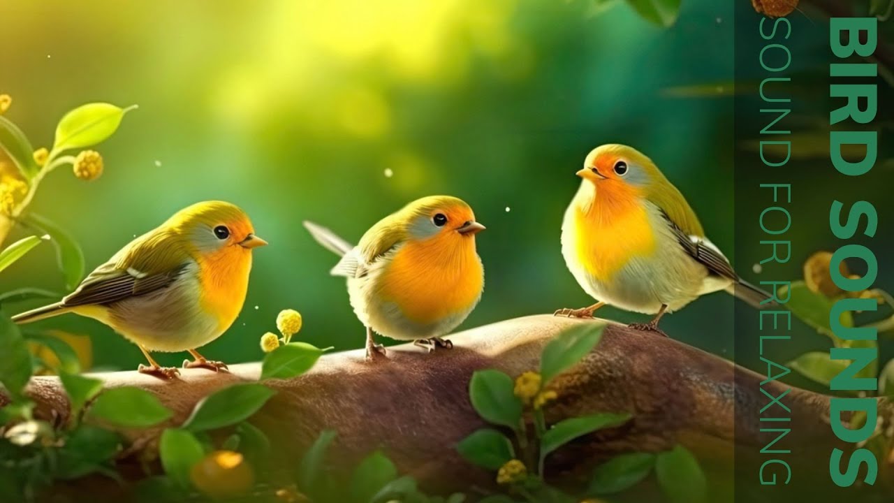 Relaxing Tropical Forest Sound - Birds Singing In 24 hours No ADS - YouTube