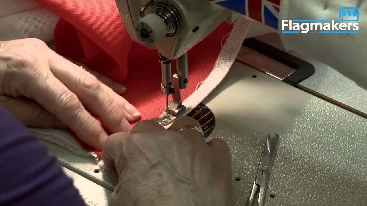 How Flagmakers manufacture a Canadian national flag from scratch - YouTube