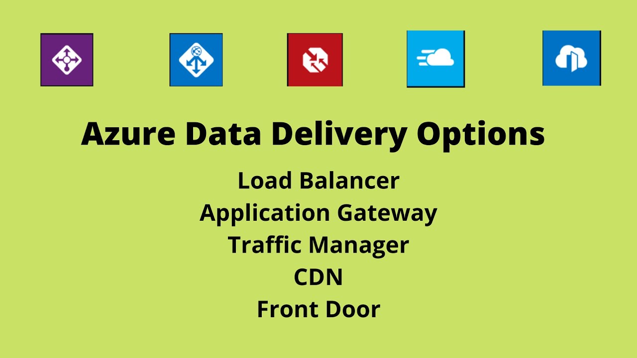 Different Regional And Global Azure Date Delivery Options Explained ...