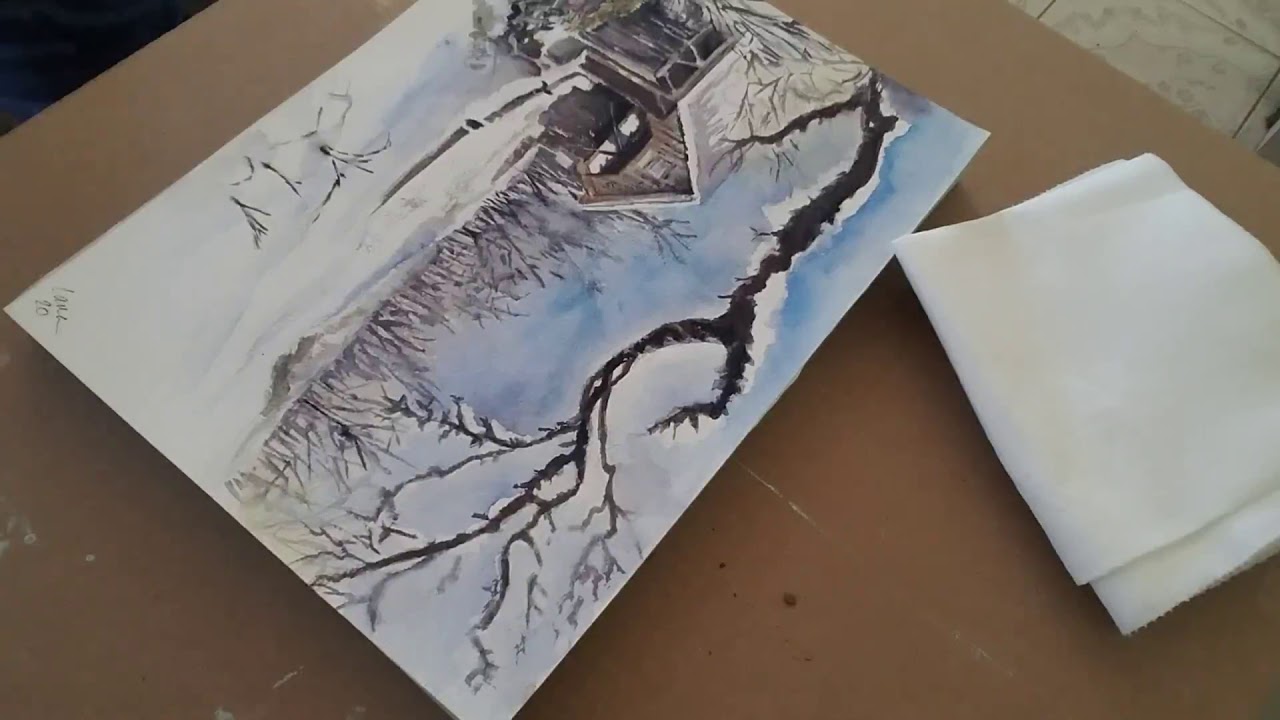 How To Mount Watercolor Art On Cradled Board For Display YouTube how-to-mount-watercolor-art-on-cradled-board-for-display-youtube