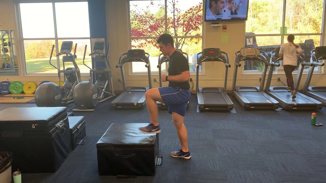2 Leg to 1 Leg Box Jump - YouTube