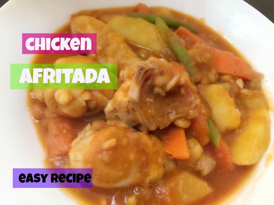 CHICKEN AFRITADA EASY RECIPE | FILIPINO STYLE - YouTube