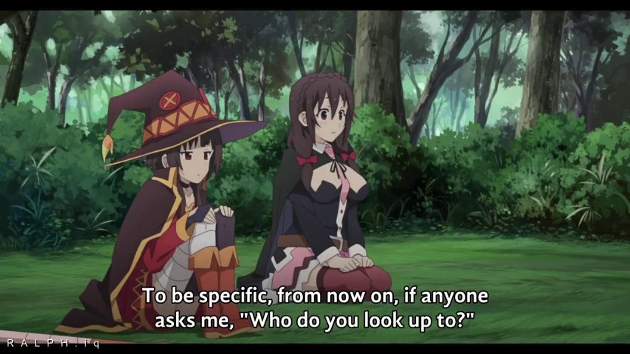 Yunyun saves Kazuma funny scene: Konosuba - YouTube