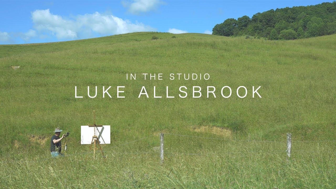 Blue Spiral 1 – In the Studio: Luke Allsbrook - Process - YouTube