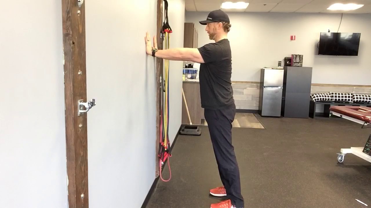 Wall Plank Step Ups - YouTube