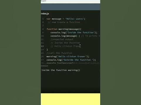 local and global variables in javascript with examples| what is local and global variables | # ...