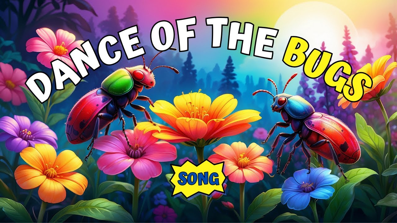 Animals Song for Kids I Dance of the Bugs Song I Happy Music for kids I ...
