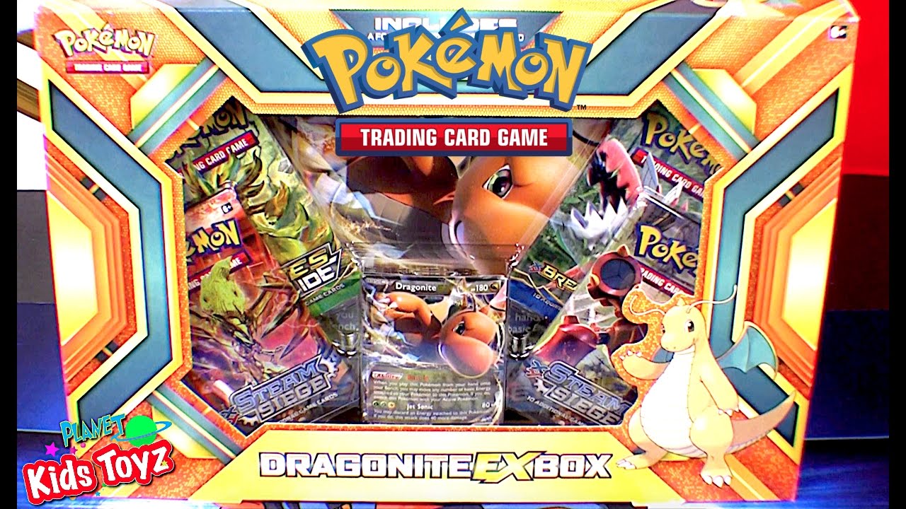 Pokémon Dragonite EX Box - YouTube