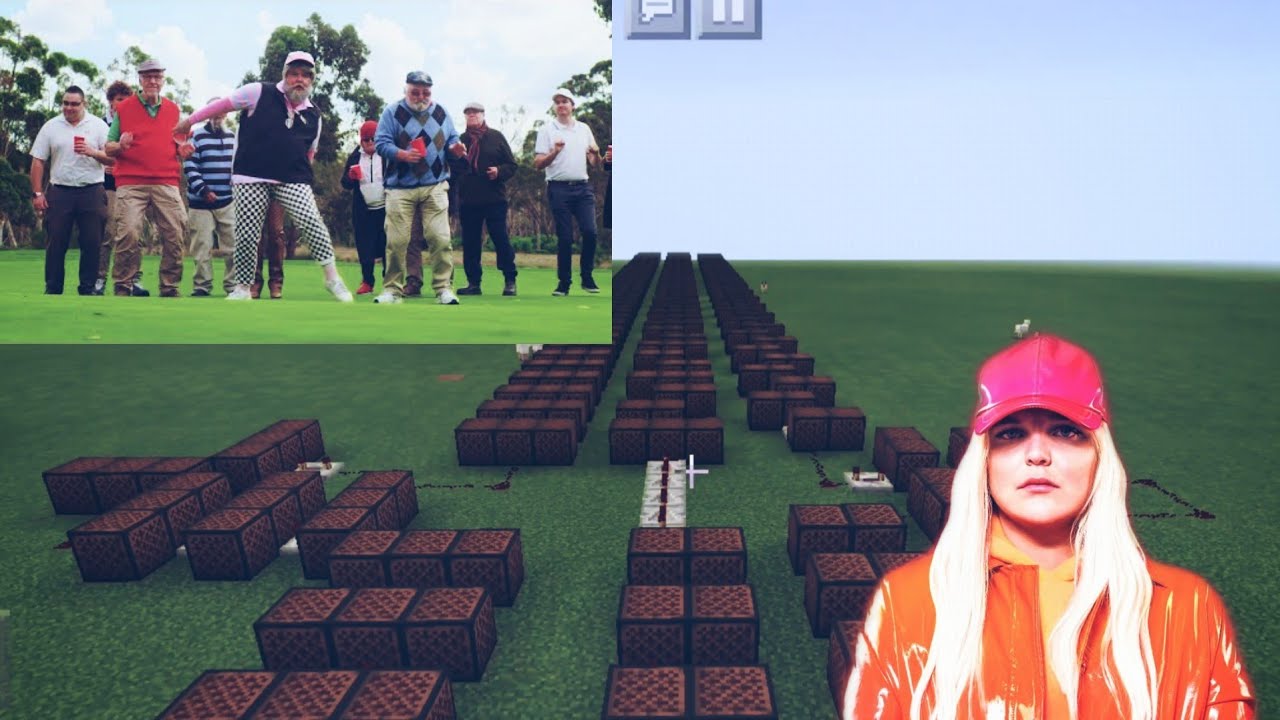 TONES AND I - DANCE MONKEY minecraft music noteblock - YouTube