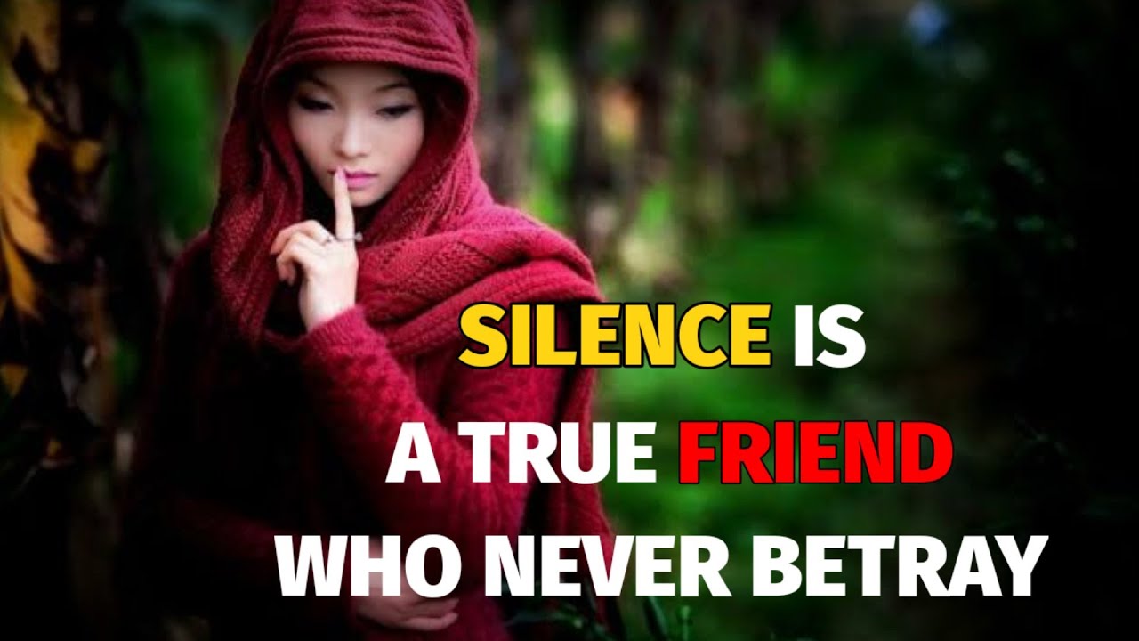 beautiful quotes about silence #Silence #TheDiary - YouTube