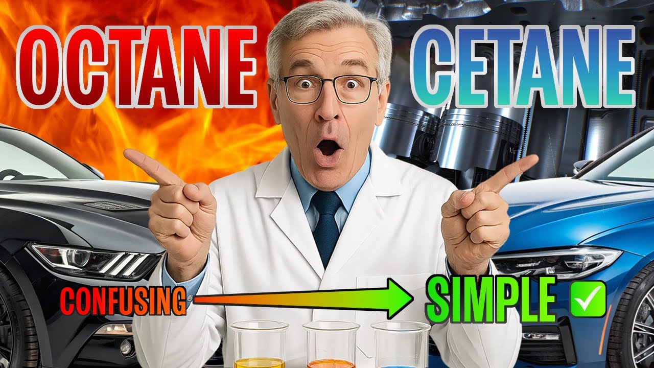 OCTANE vs CETANE - The SIMPLEST Explanation Ever - YouTube