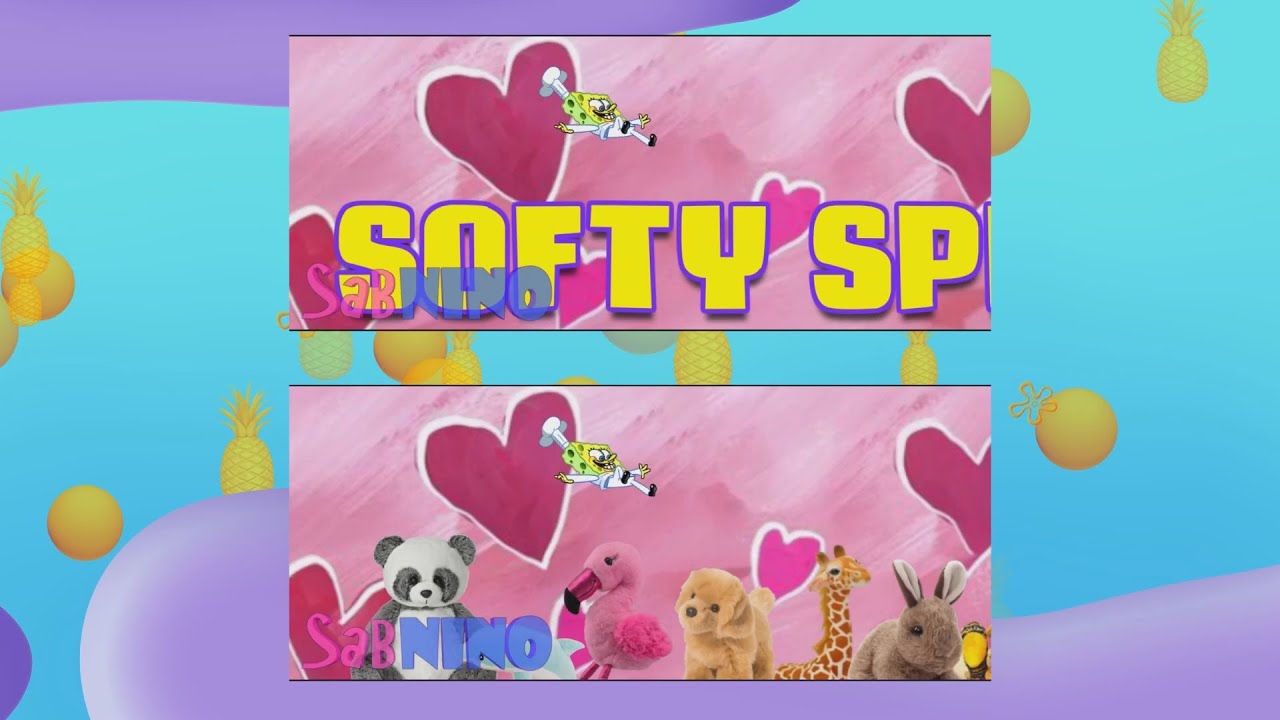 The SpongeBob Softy Spitoon Theme Song Original vs Textless Comparision ...
