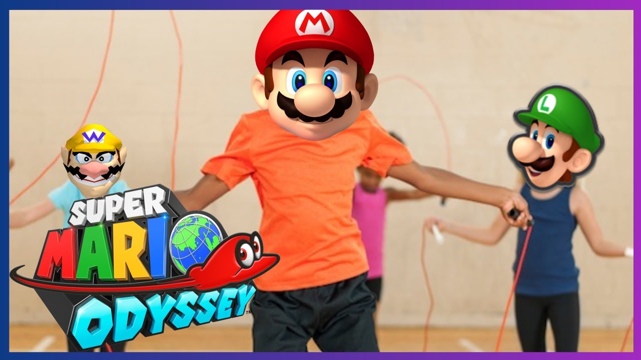 Super Mario Jump Rope - Super Mario Odyssey - YouTube