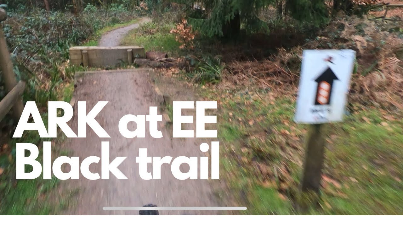 Windhill Bikepark spring 2024 - Ark at EE (black trail) - YouTube
